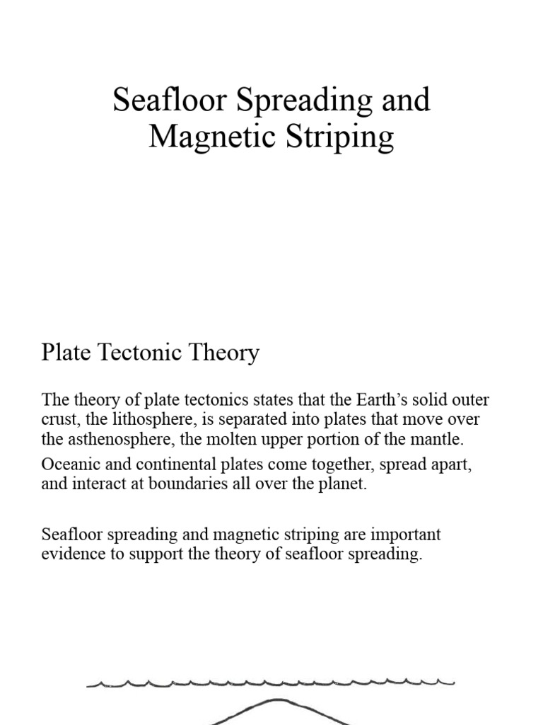 SFS and MS Evidence For Plate Tectonics | PDF