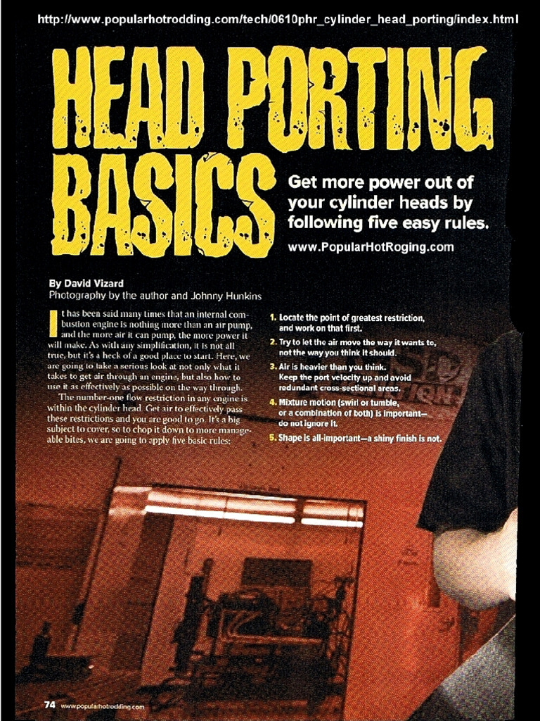 Head Porting | PDF