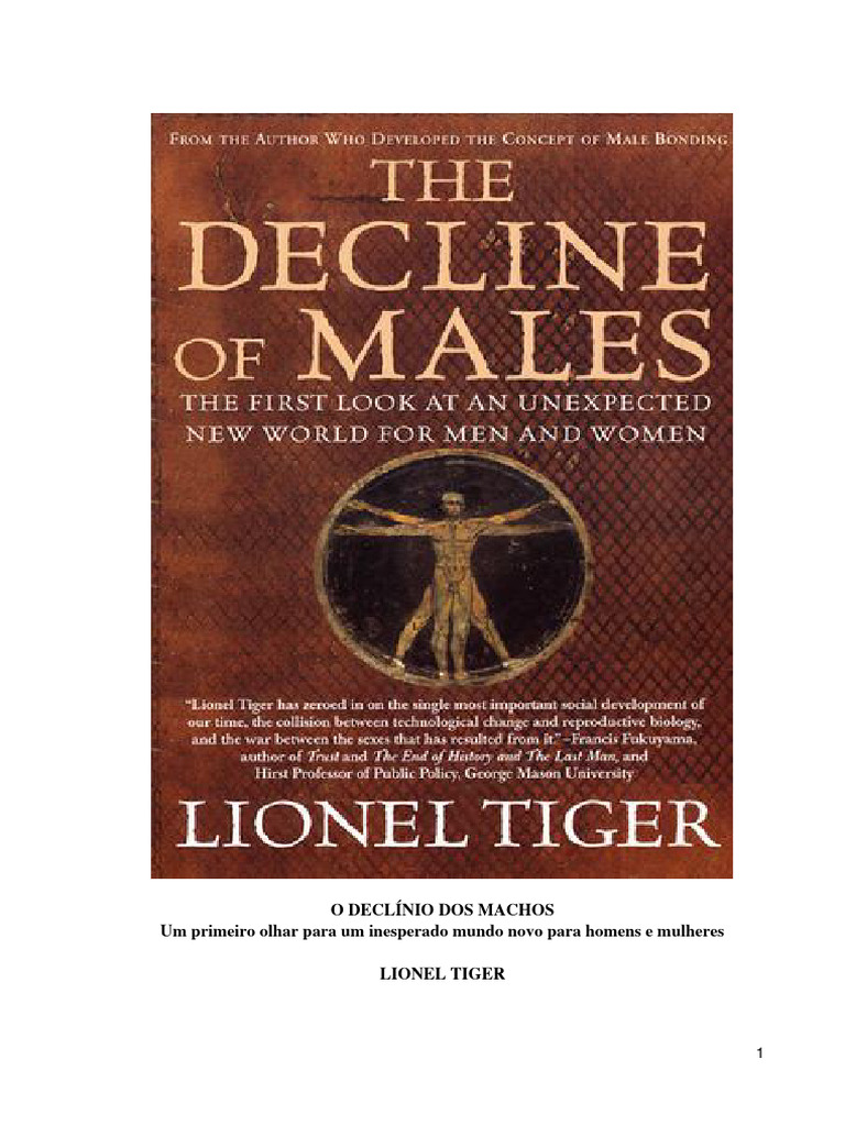 Lionel Tiger - o Declínio Dos Machos | PDF | Humano | Estudos de Gênero