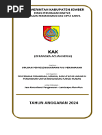 Draft Contoh CCO Dan Justifikasi Teknis | PDF | Teknologi & Rekayasa