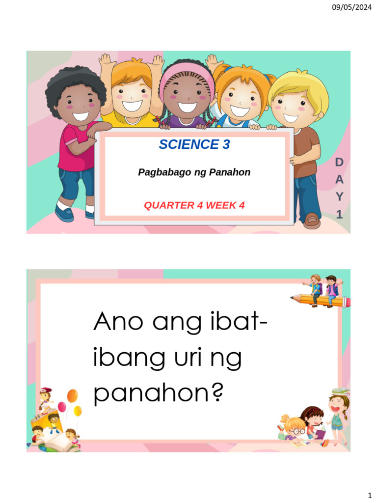 Science Week 4 | PDF