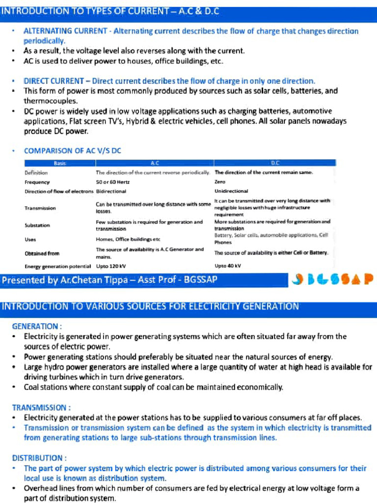 Electric 1 | PDF | Electric Power Distribution | Electric Power Transmission