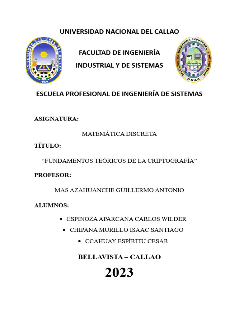 Trabajo Final | PDF | Criptografía | Clave (criptografía)