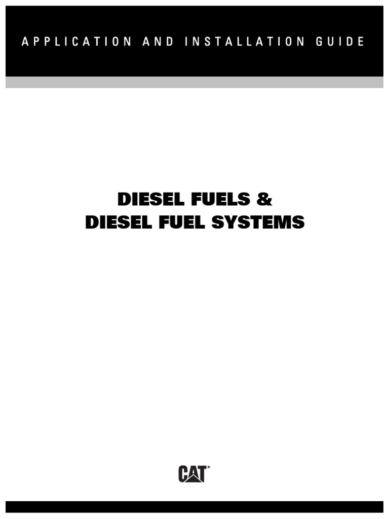 CAT Diesel Fuel Systems | PDF | Fuel Oil | Fuel Injection