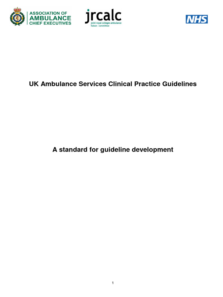 JRCALC Process | Download Free PDF | Emergency Medical Services ...