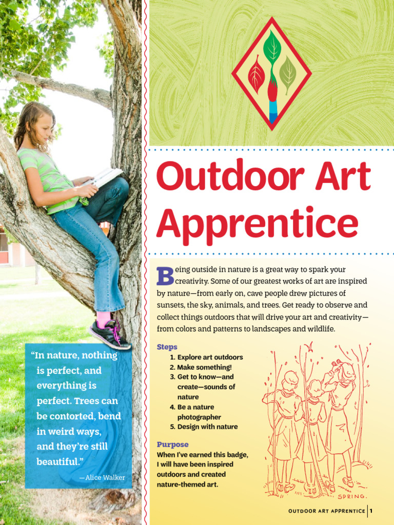 Cadette - Outdoor Art Badge | PDF | Decibel | Paper