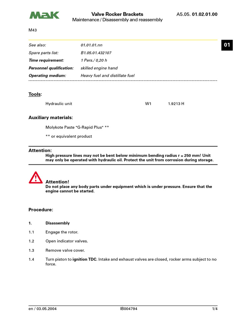 valve rocker | PDF | Valve | Nut (Hardware)
