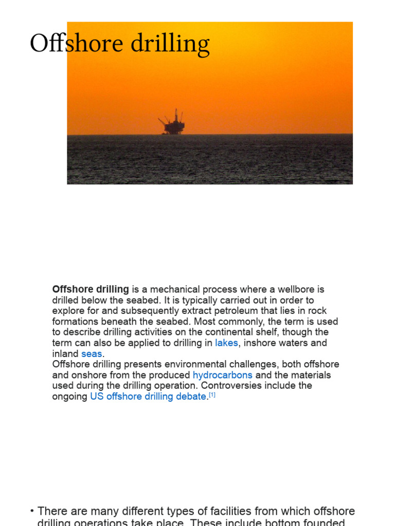 Drilling Offshore 4 | PDF | Offshore Drilling | Resource Extraction