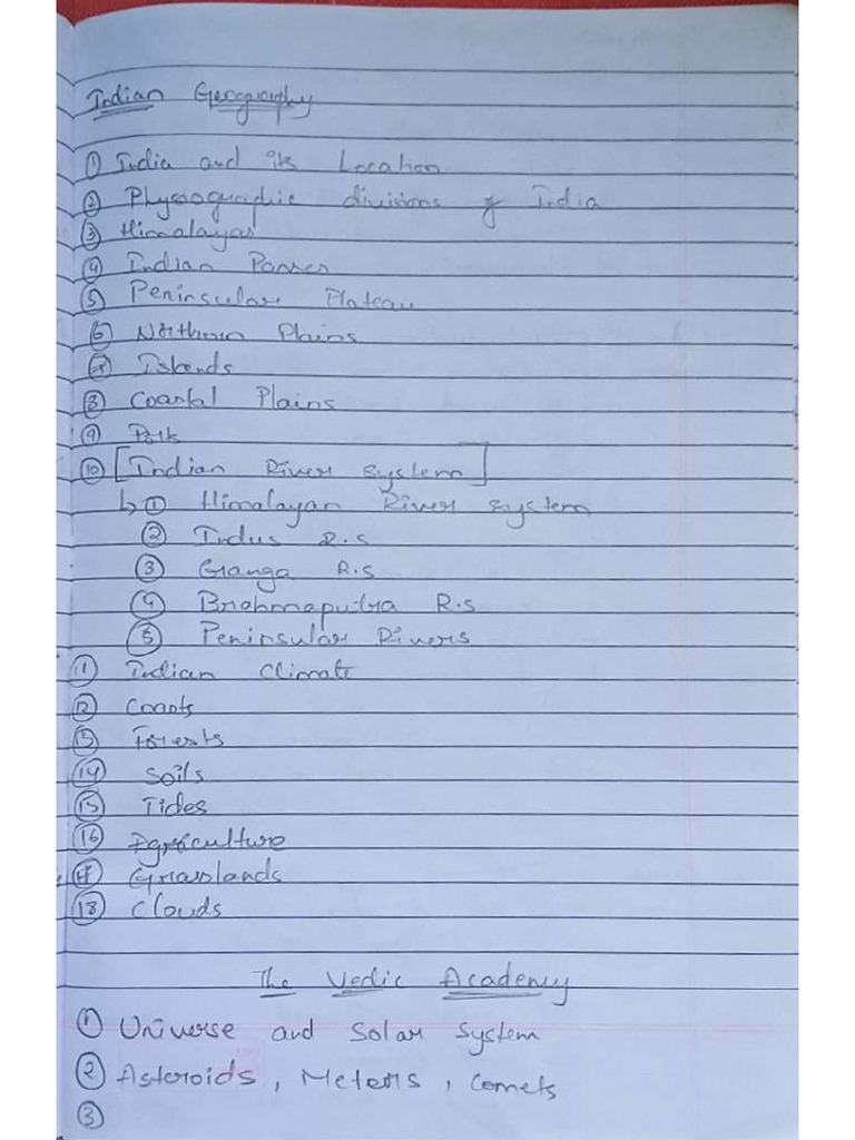 Topics of Geography | PDF