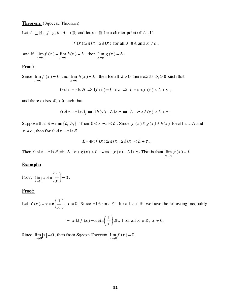 Lecature Real15 | PDF | Interval (Mathematics) | Limit (Mathematics)