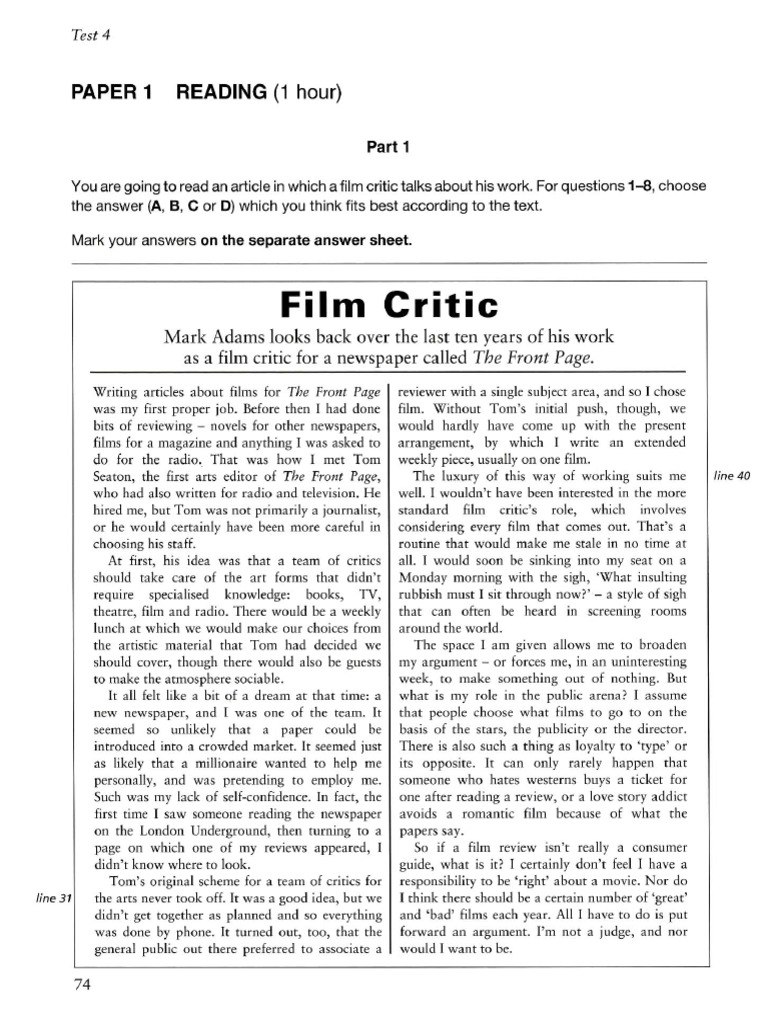 Cambridge First Certificate in English 2pdf 5 PDF Free | PDF