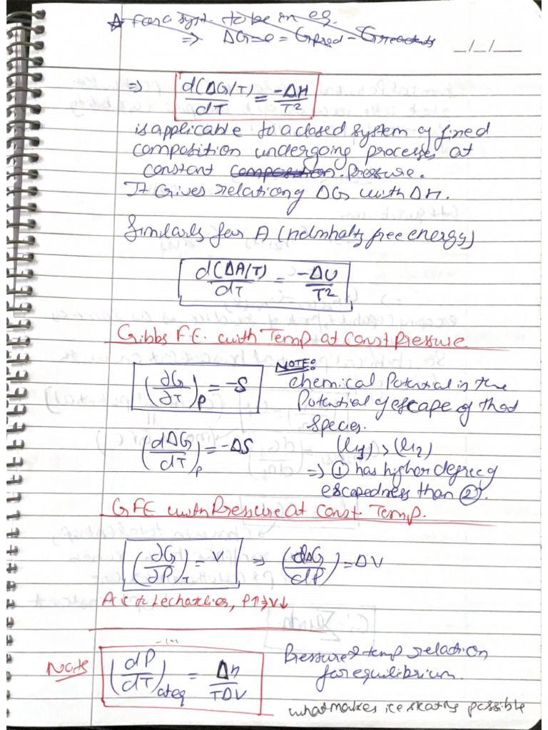 Notes 2 Basic Thermo | PDF