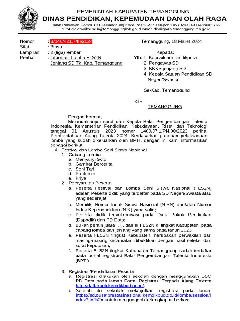 Informasi FLS2N | PDF