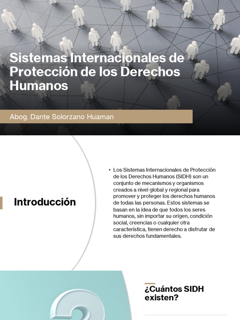 Sistema Intenacional de Proteccion de Derechos Humanos 2 | PDF | Derechos humanos | Naciones Unidas