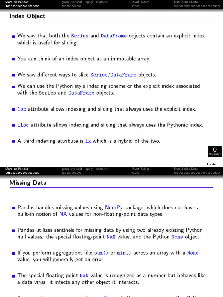 Notes For Python Part Iii Pdf Computing Computer Programming