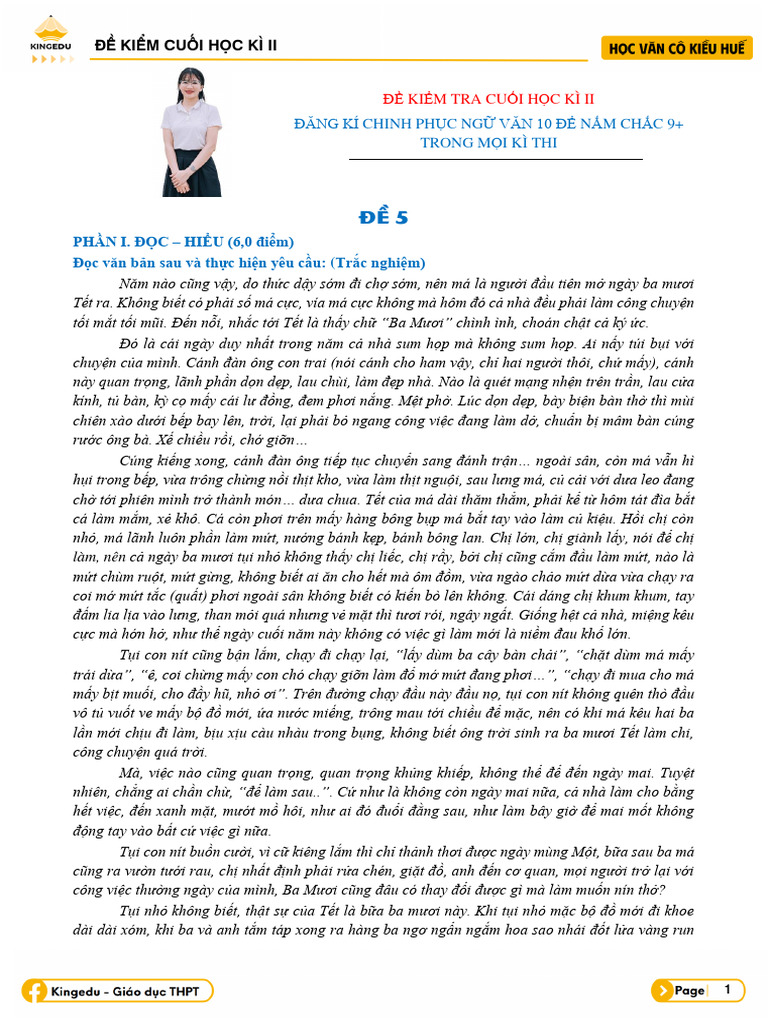 De So 5 Van 10 | PDF