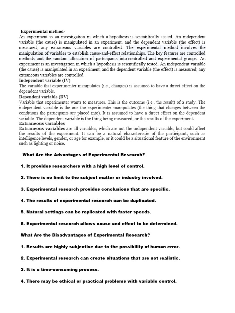 Methods | PDF | Experiment | Survey Methodology