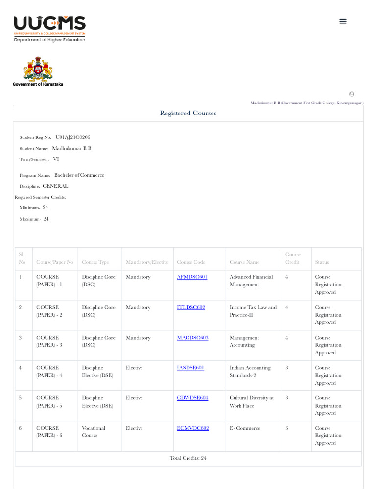 UUCMS - Unified University College Management System | PDF | Taxation | Payments
