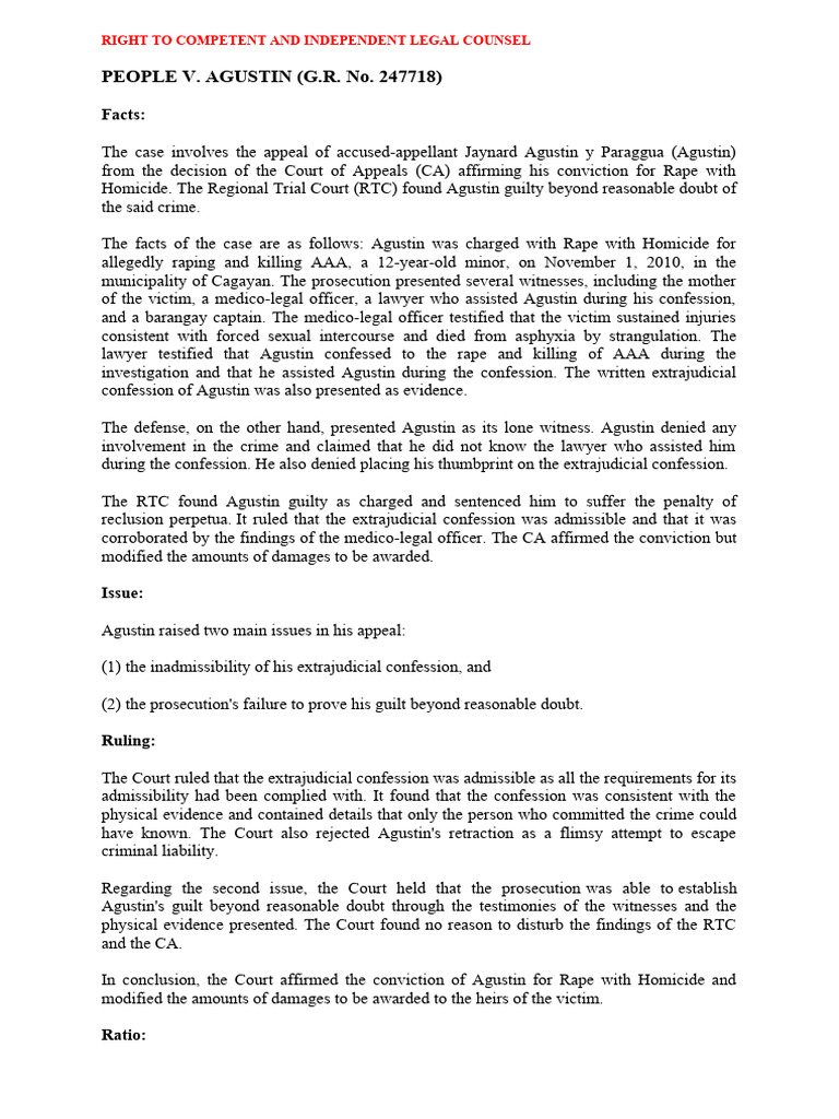 Consti Law 2 Digest For Finals | PDF | Bail | Confession (Law)