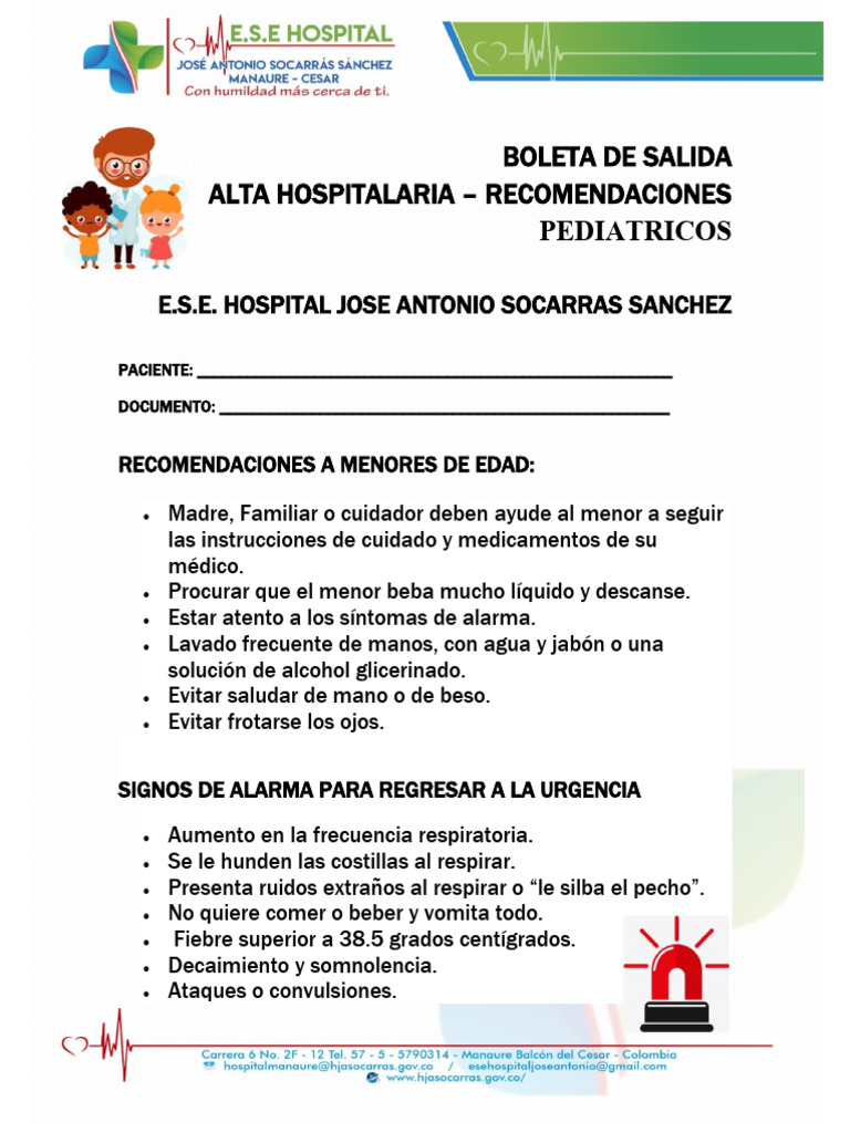Boleta de Salida | PDF