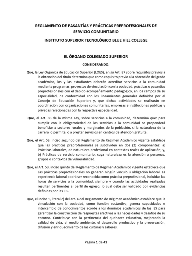 Reglamento Practicas Comunitarias 05 03 2020 | PDF | Educación más alta ... Reglamento Practicas Comunitarias 05 03 2020 | PDF | Educación más alta ...