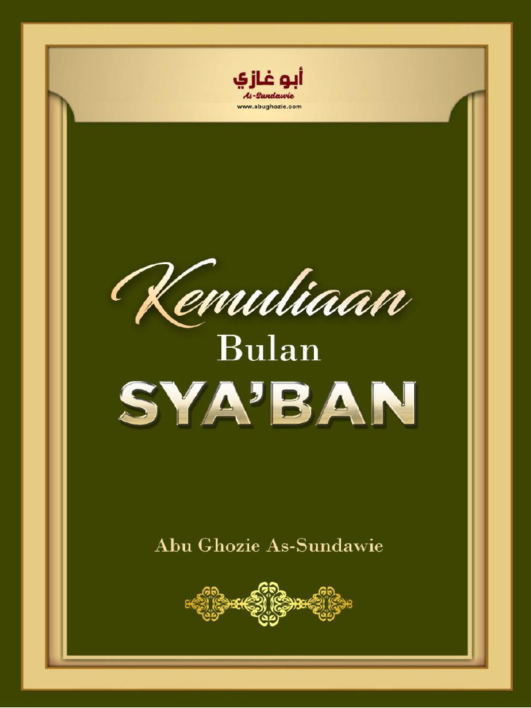 Kemuliaan Bulan Sya'ban | PDF