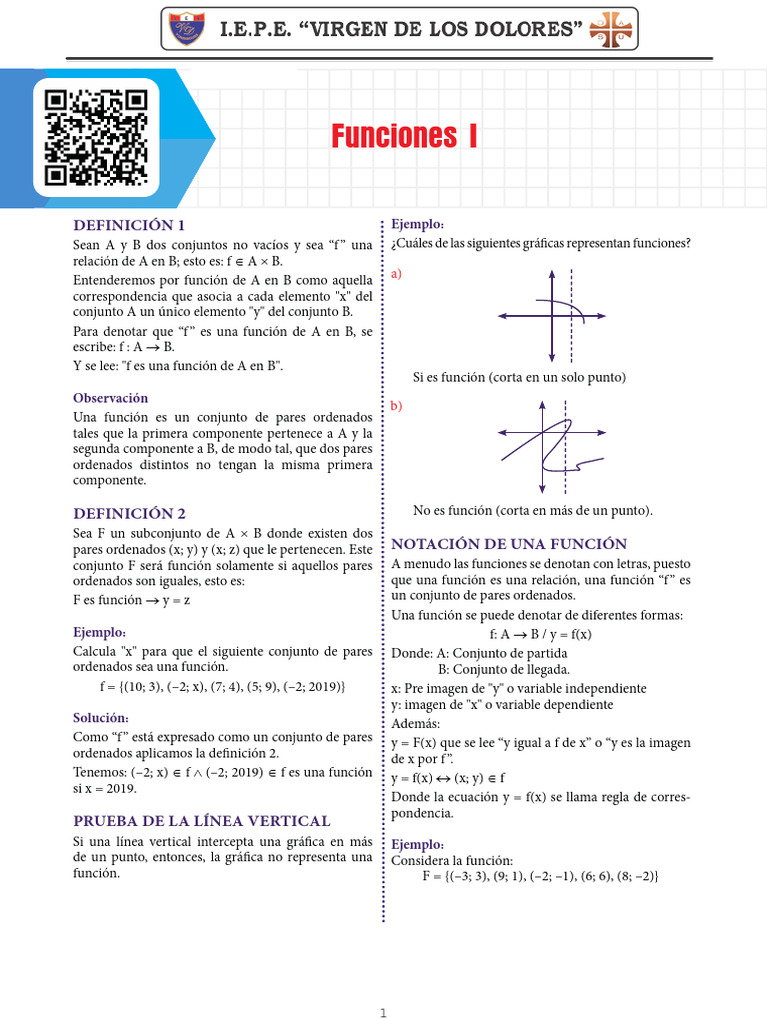 Act 5 Funciones | PDF | Función (Matemáticas) | Conjunto (Matemáticas)