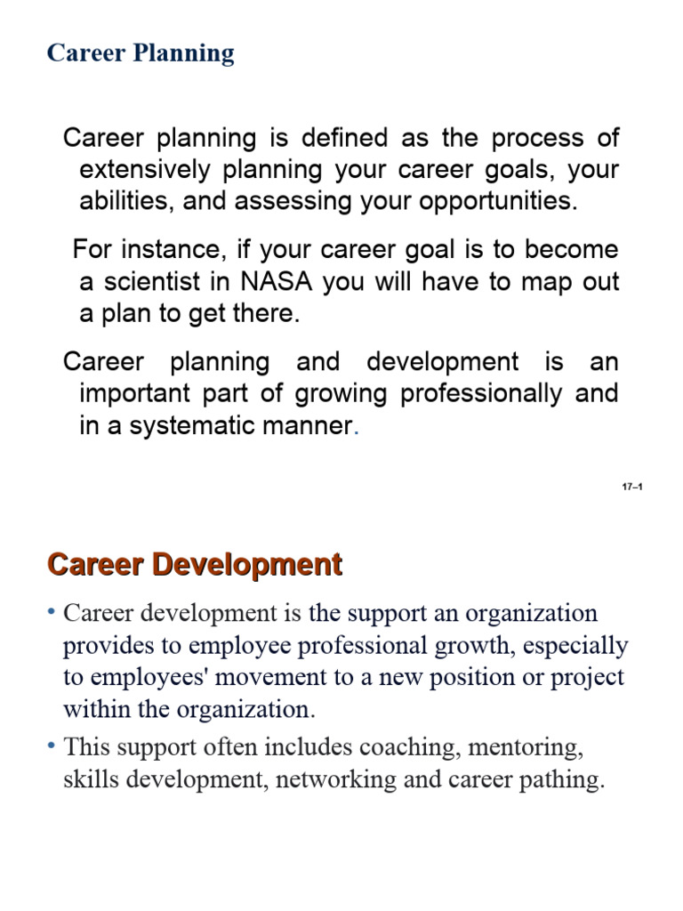 Career Development | PDF | Employment | Social Psychology