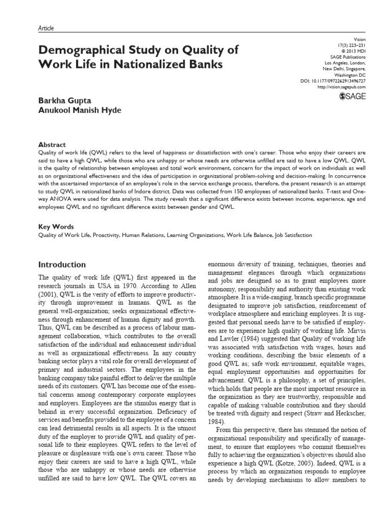 Final Yr Project Sample 2 | PDF | Job Satisfaction | Employment