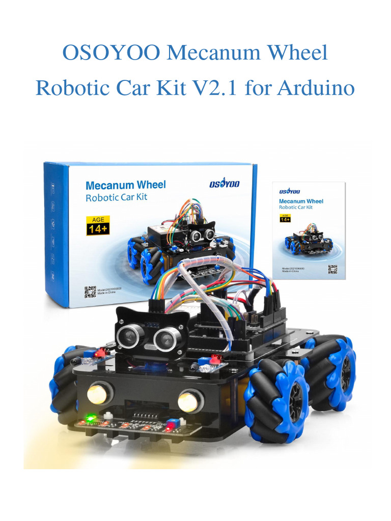 OSOYOO Mecanum Wheel Robotic Car Kit V2.1 For Arduino | PDF | Arduino | Router (Computing)