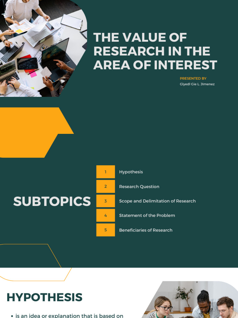 Chapter 1 N 2 Parts of Research | PDF | Hypothesis | Scientific Method