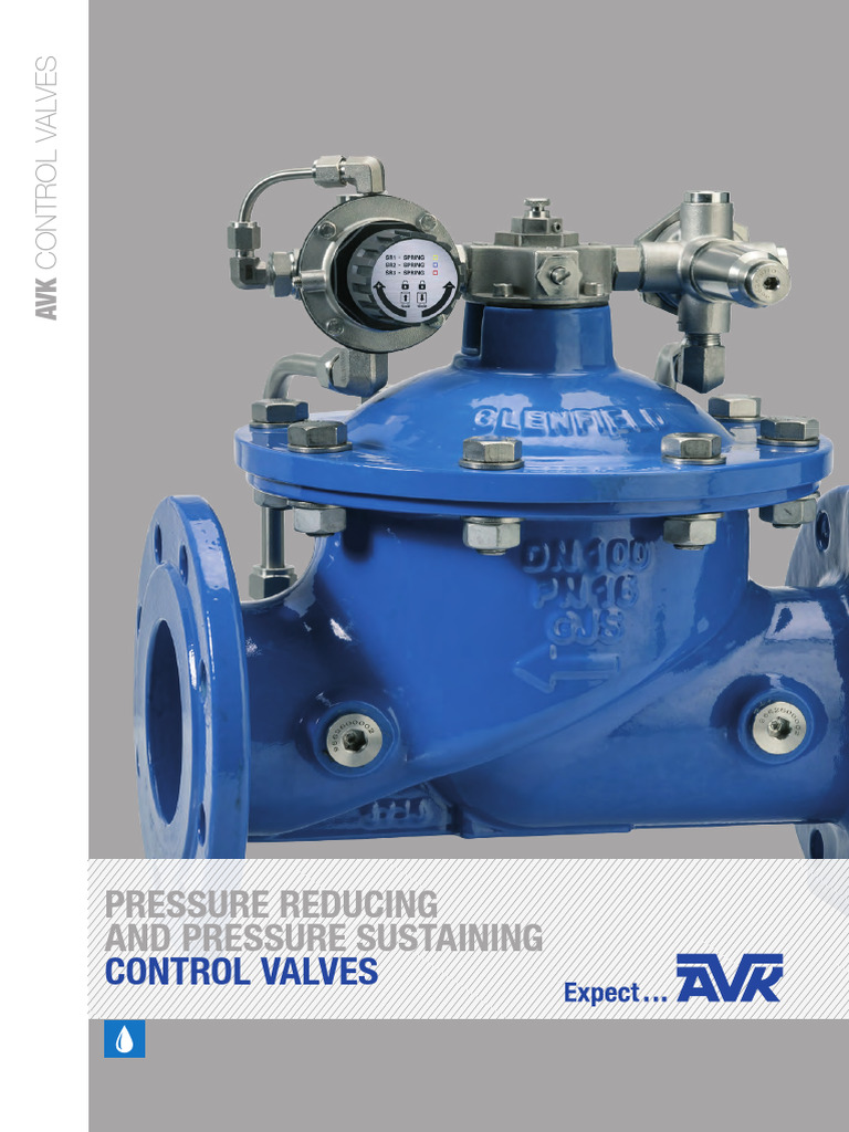 AVK Control Valves Brochure | PDF | Valve | Water