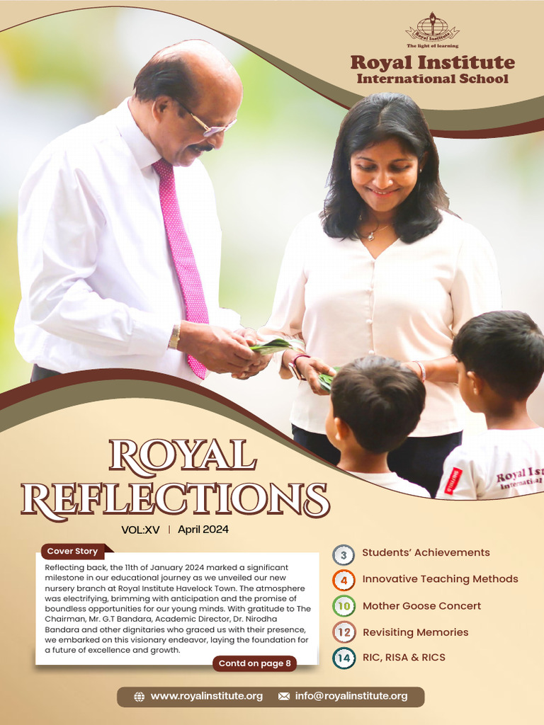 Royal Reflections Vol XV - 2024 April | PDF