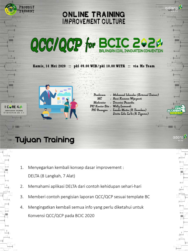 PowerPoint Presentation - Materi-Training-QCC-QCP-for-BCIC-2020-2 | PDF | Karier & Perkembangan ...