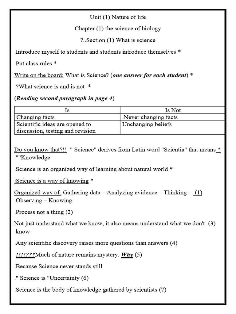 Section 1 | PDF | Science | Experiment