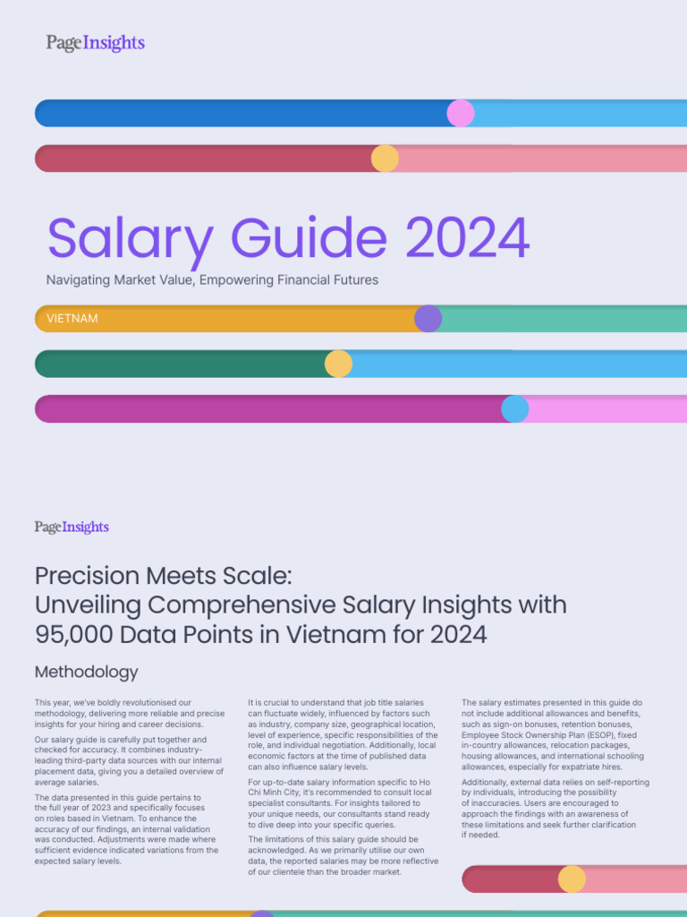 MP VN EN Salary Guide 2024 Report | PDF | Chief Financial Officer | Retail