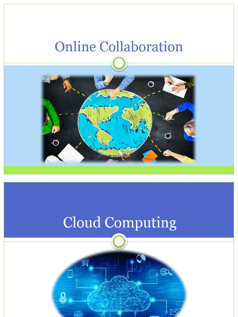 3 - Online Collaboration - Cloud Computing & Google Drive & Google Docs ...