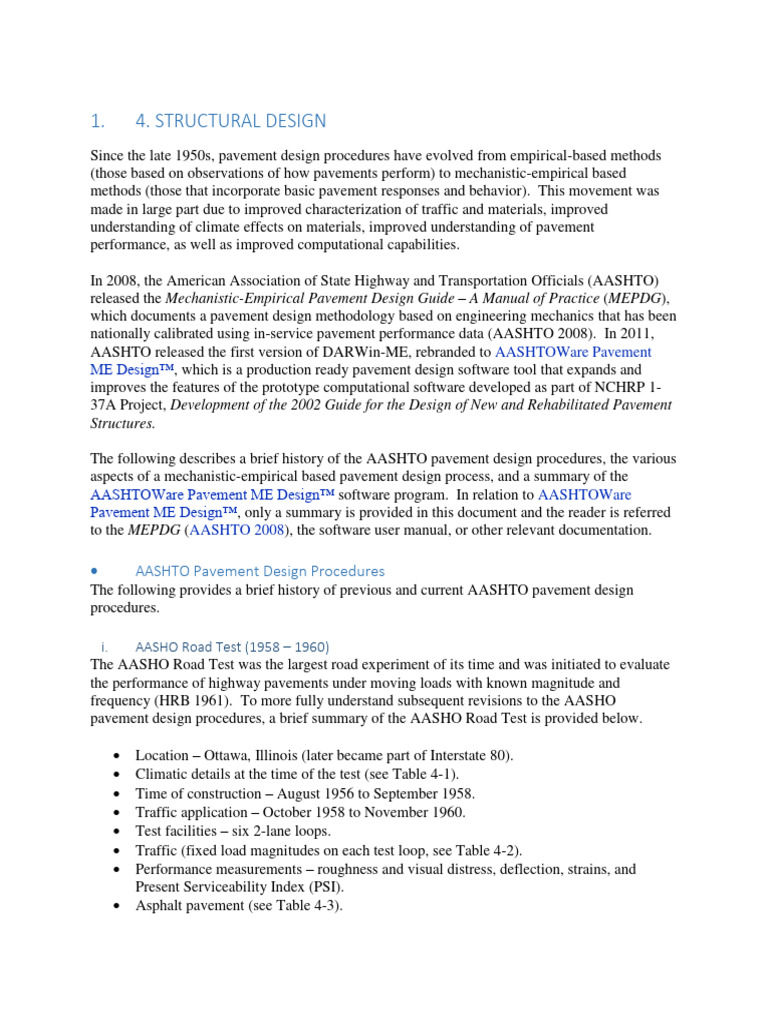 STRUCTURAL DESIGN | PDF | Young's Modulus | Road Surface