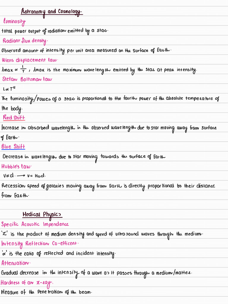 Physics Definition List - 230507 - 153806 | PDF