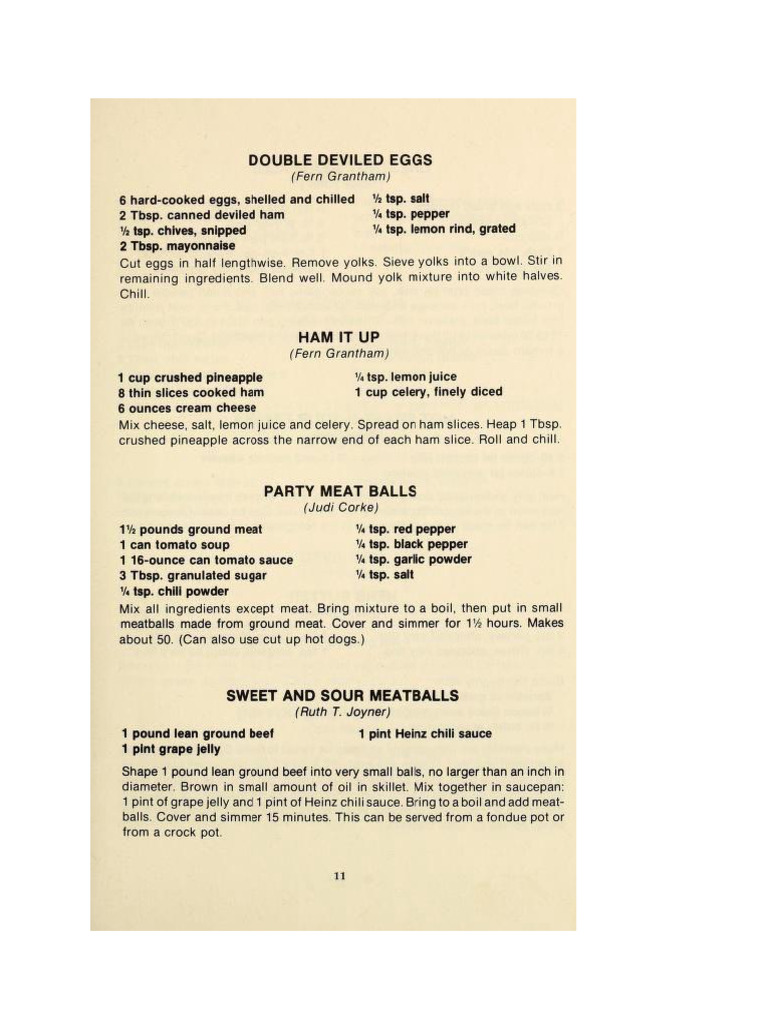 Sw3 Party Foods | PDF