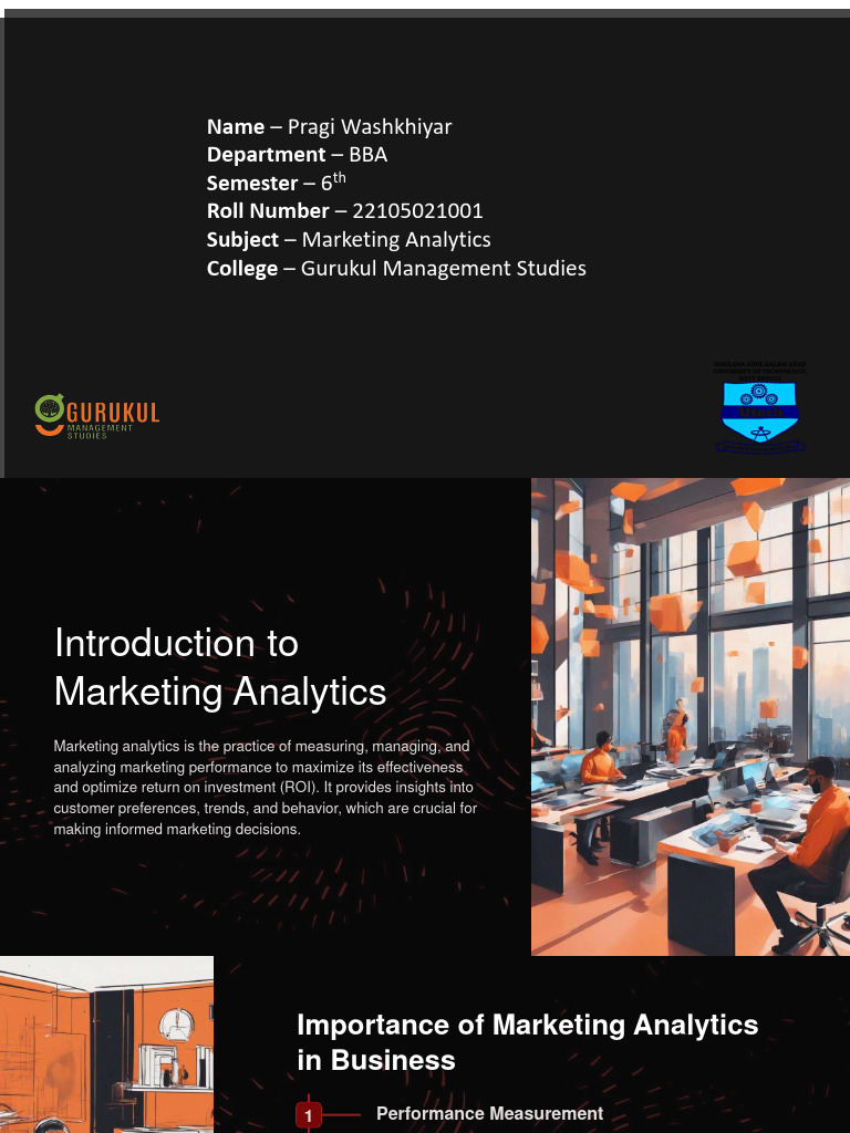 Marketing Analytics | PDF | Analytics | Marketing