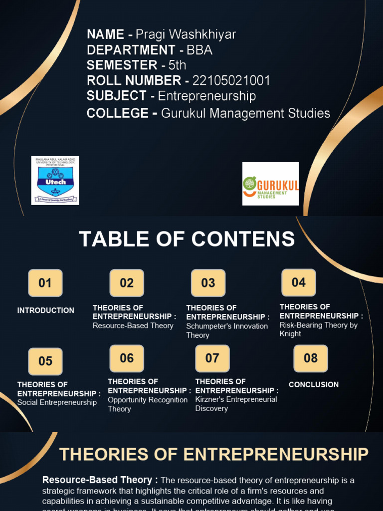 Entrepreneurship | PDF | Entrepreneurship | Economies