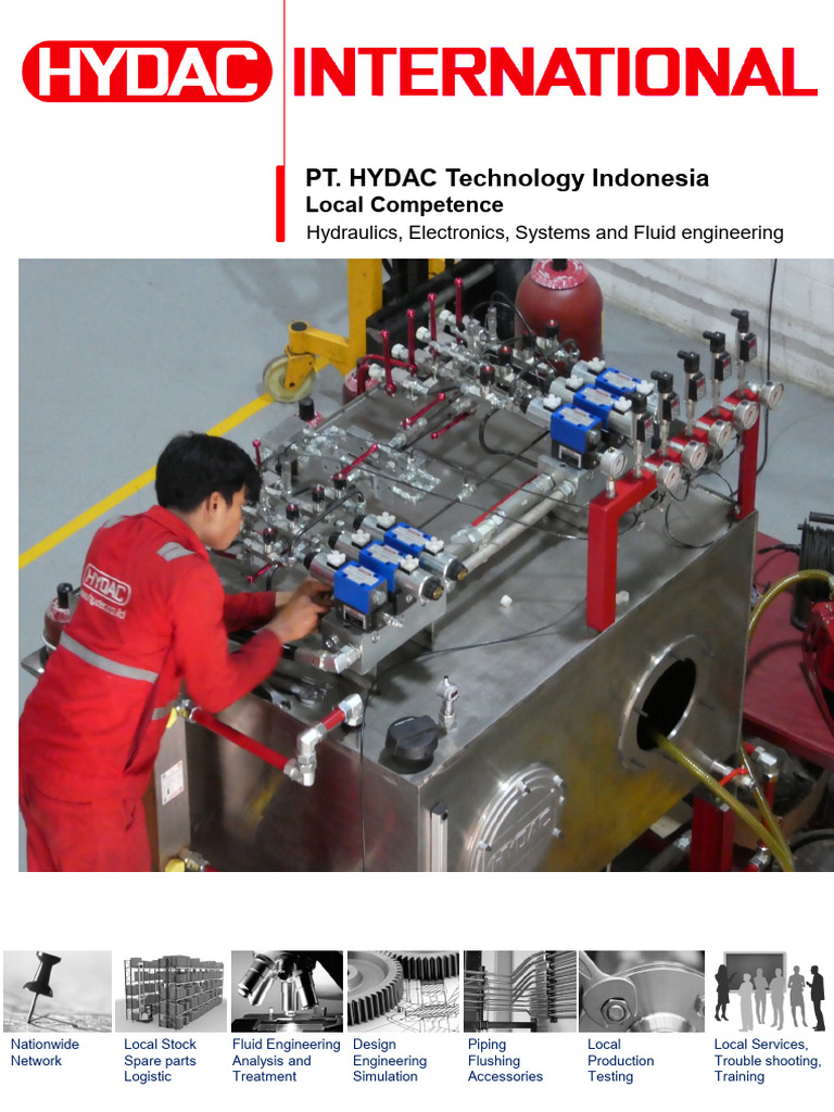 HYDAC Indonesia Broschure 2019 | PDF | Pump | Filtration