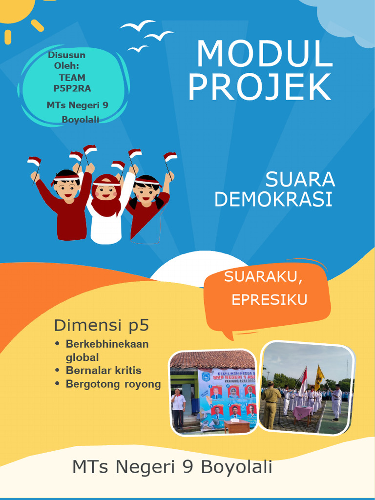 Modul Projek p5 Suara Demokrasi | PDF