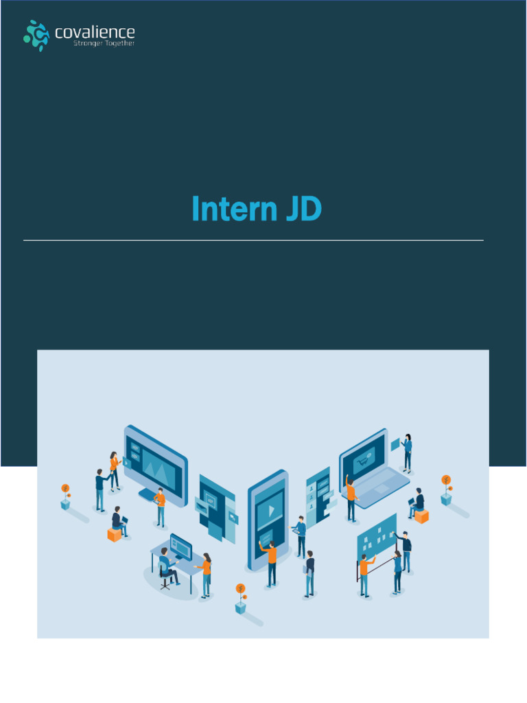 Job Description - Intern - Covalience | PDF | Software | Software ...