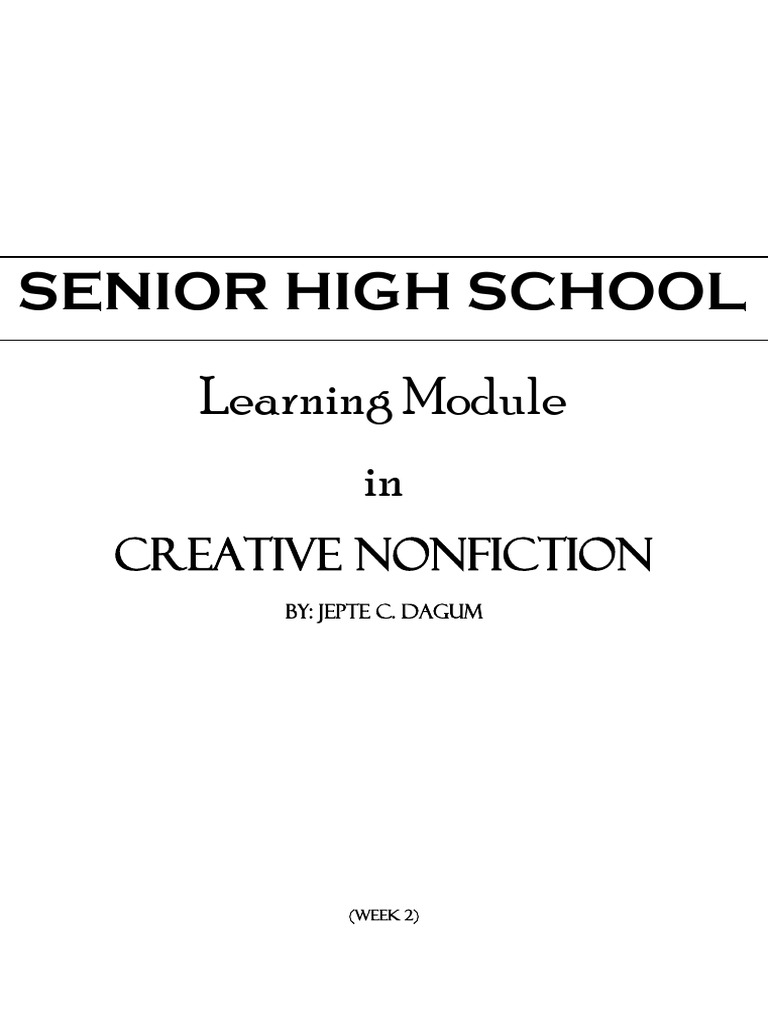 Exploring Literary Elements in Nonfiction | PDF | Speech | Word