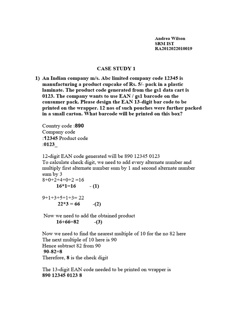 (Module 1 & Module 2) - IIP Case Study | PDF | Shelf Life