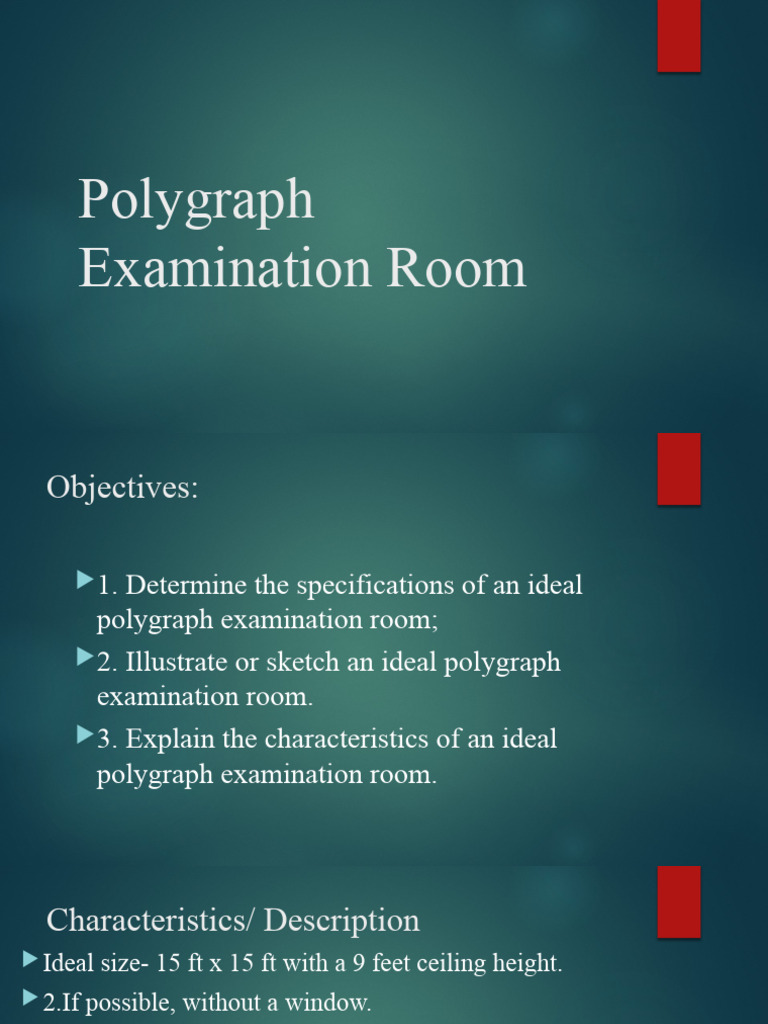 Polygraph Examination Room | PDF | Polygraph