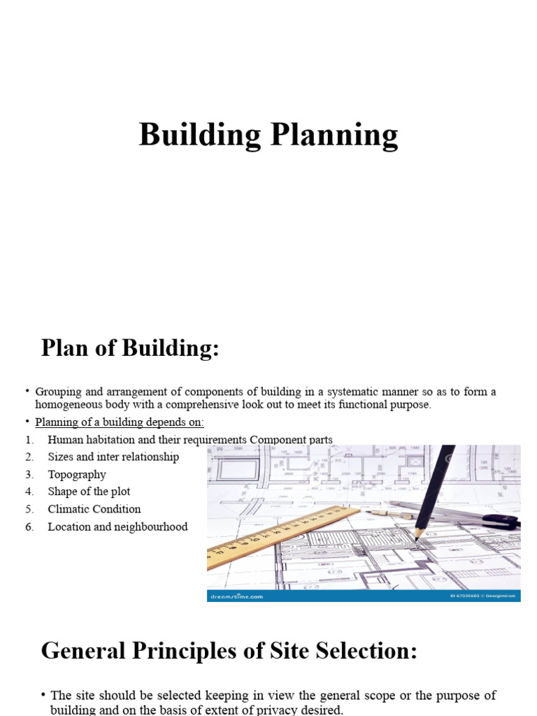 Building Planning | PDF | Rain | Wound