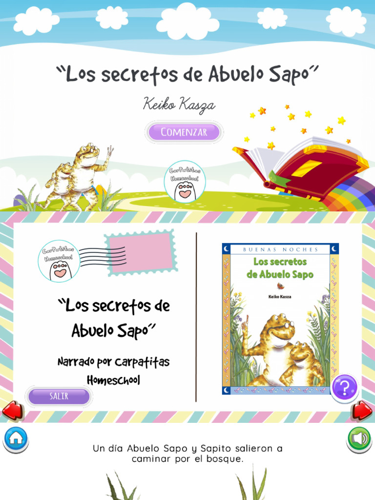 Los Secretos Del Abuelo Sapo | PDF | Ficciones de misterio, "thriller" y crimen